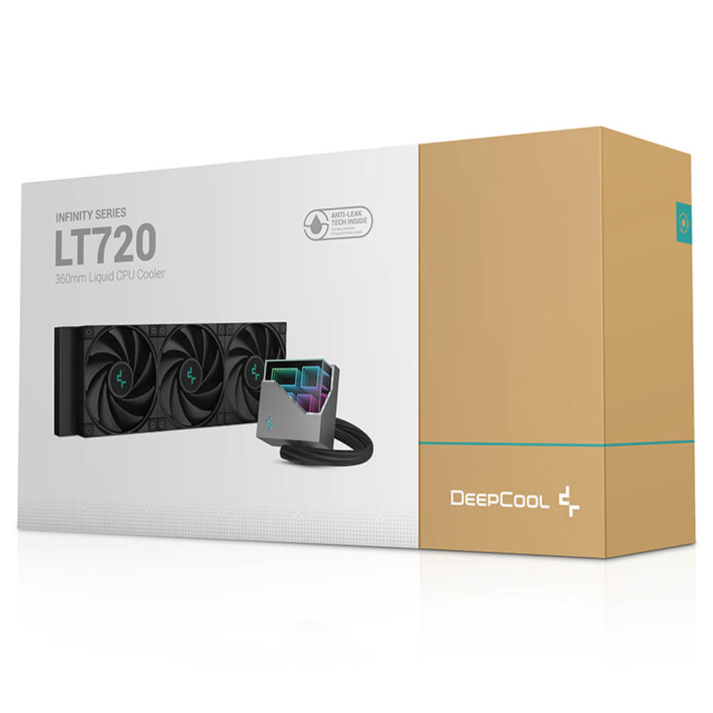 DEEPCOOL AIO Liquid Cooler LT720 BLACK | Games Store Ajman