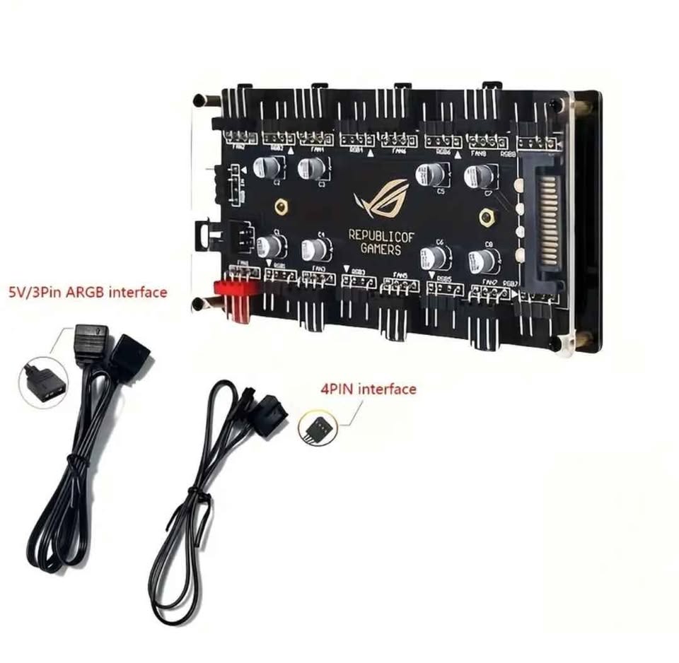 ASUS ROG FAN HUB ARGB | Games Store Ajman