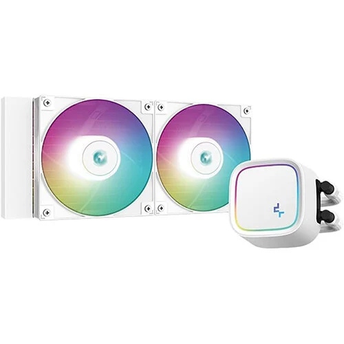 DEEPCOOL AIO Liquid Cooler LE520 A-RGB WHITE | Games Store Ajman